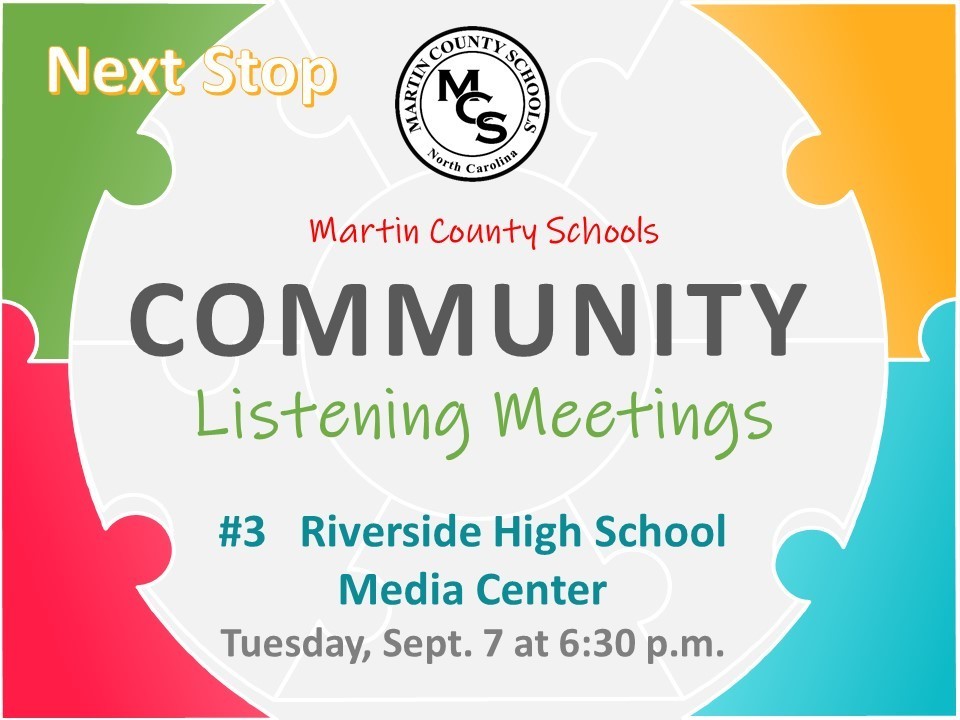 Community Listening Meeting #3 at Riverside High School | Jamesville ...