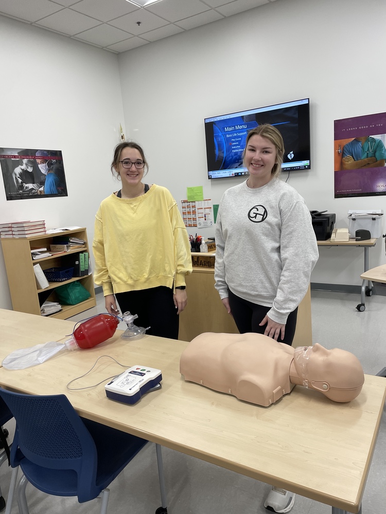 Health Science II students complete CPR and Stop the Bleed Training ...